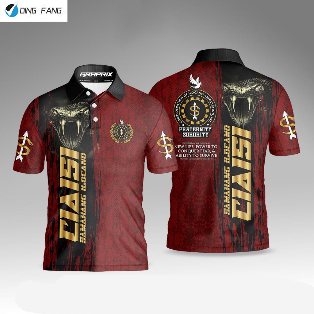 CIAISI 61892 Fraternity and Sorority V1 Polo Shirt Full Sublimation ...