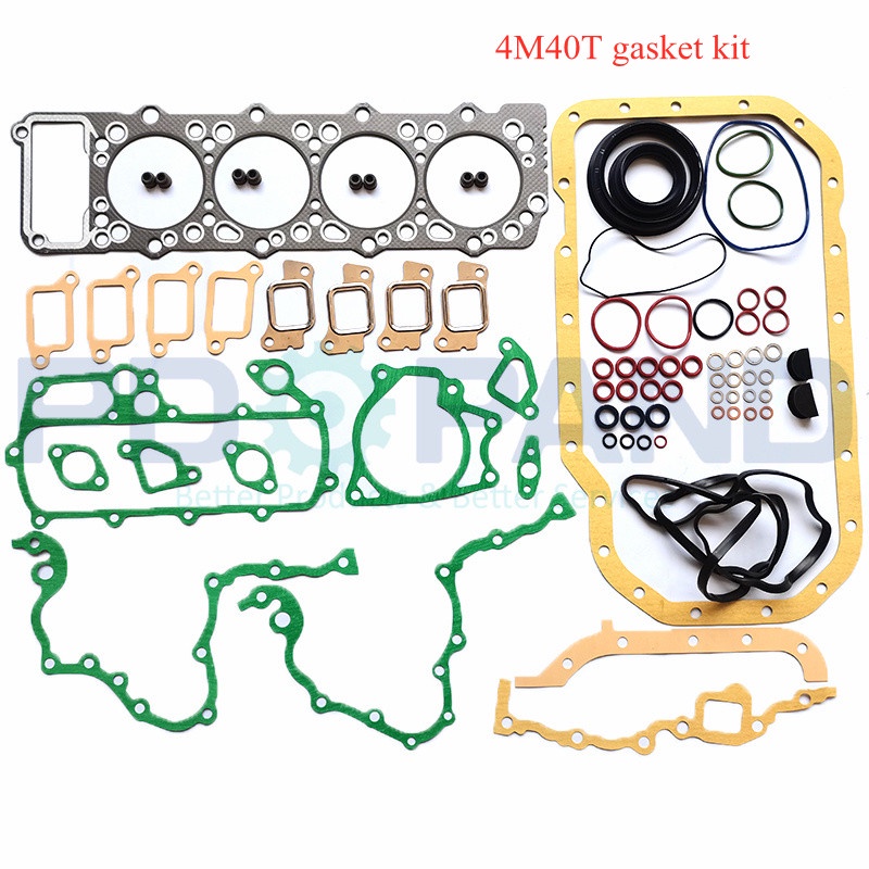 4M40 4M40-T Engine Overhaul Rebuilding Gasket Kit ME996729 ME995508 ...