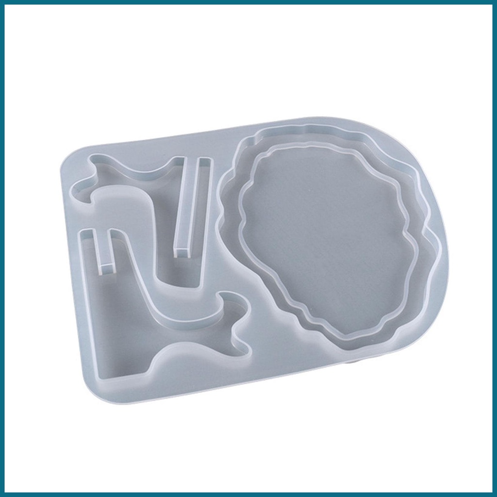Silicone Photo Frame Mold for Resin Rectangle Oval Irregular Shape ...