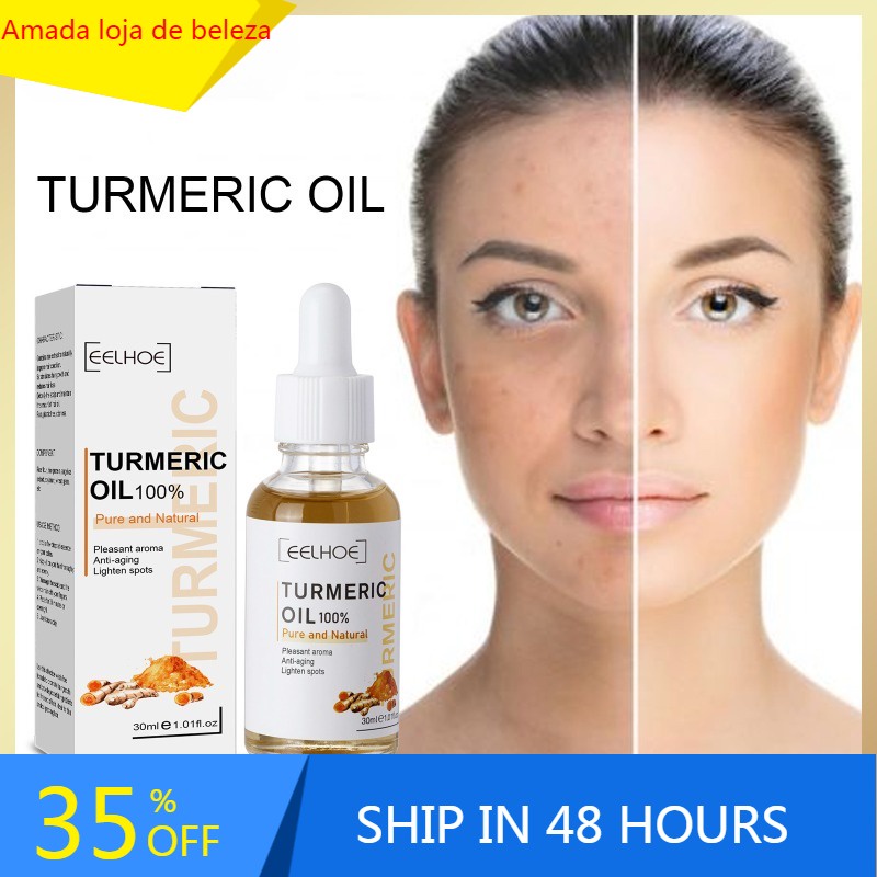 Turmeric Melasma Whitening Correcting Serum Facial Care Essence Oil ...