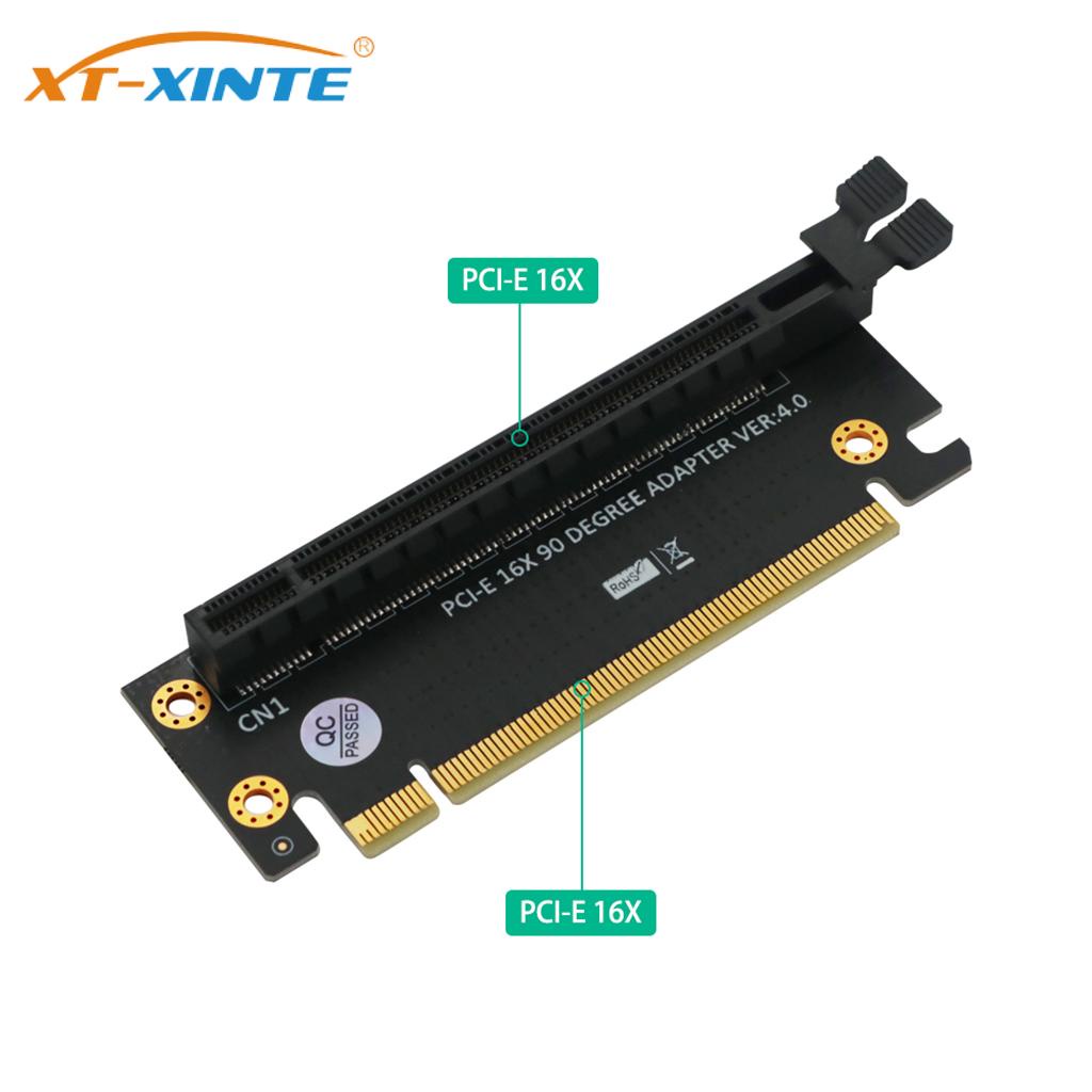 XT-XINTE PCI-Express 4.0 16x Riser Card PCI-E 4.0 16X 90 Degree High ...