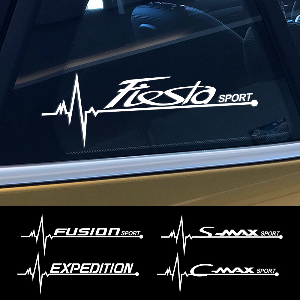2PCS Modified Car Window Side Sticker Decals Styling for Ford C-MAX ...