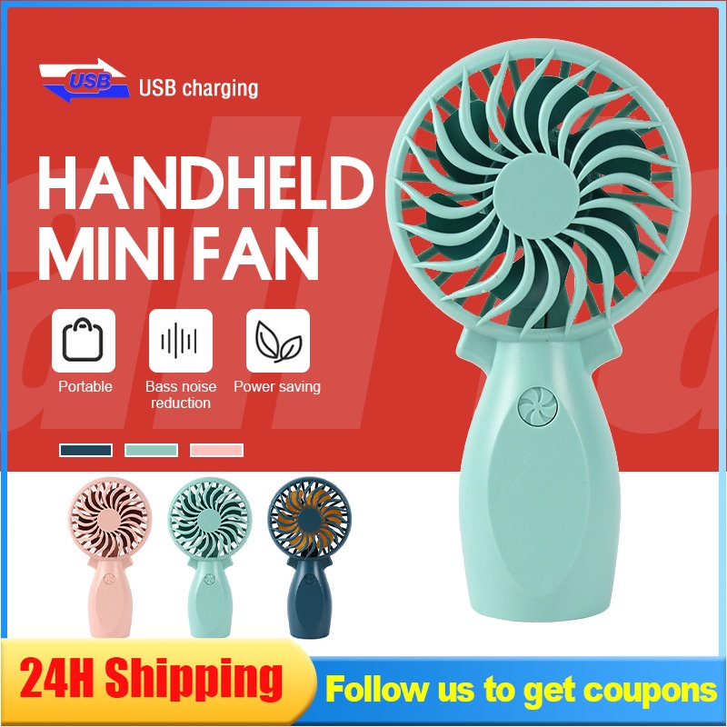 NEW Portable Rechargeable Fan Mini Handy Fan Pocket Size USB Personal ...