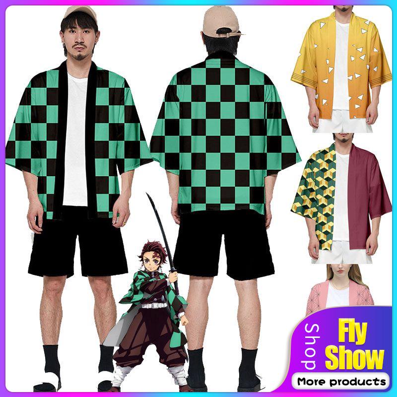 Demon Slayer Cosplay Costume Streetwear Kimetsu No Yaiba 3D Printing ...