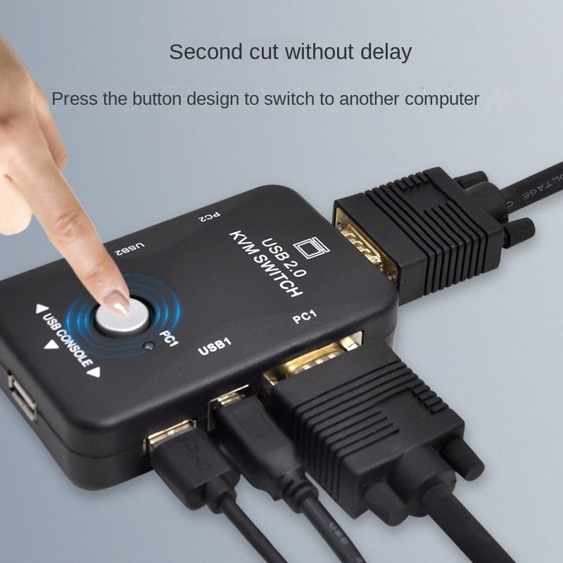 In Stock Kvm Switcher Switch Keyboard and Mouse Sharing 2 Ports 4 Ports ...