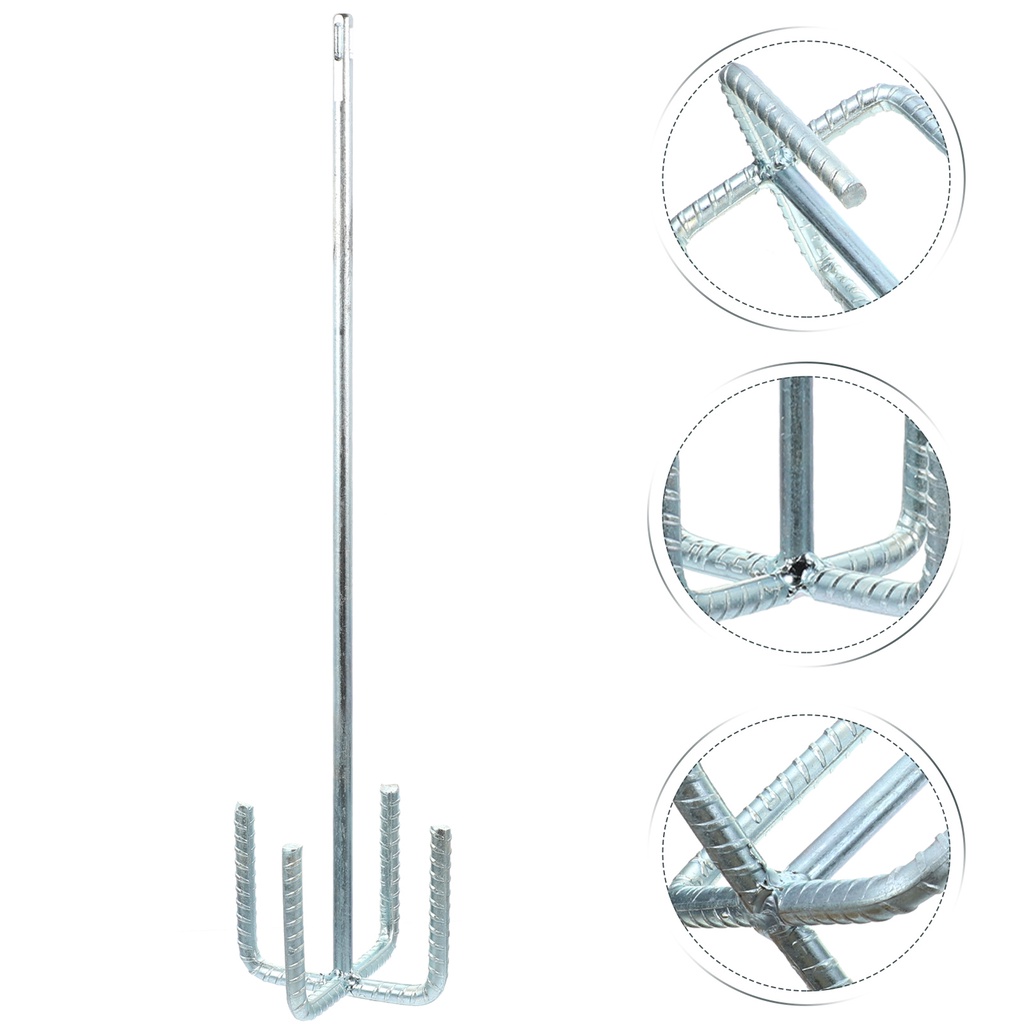 [READY STOCK] Cement Mixing Rods Plaster Tools Electric Drill Stirring ...