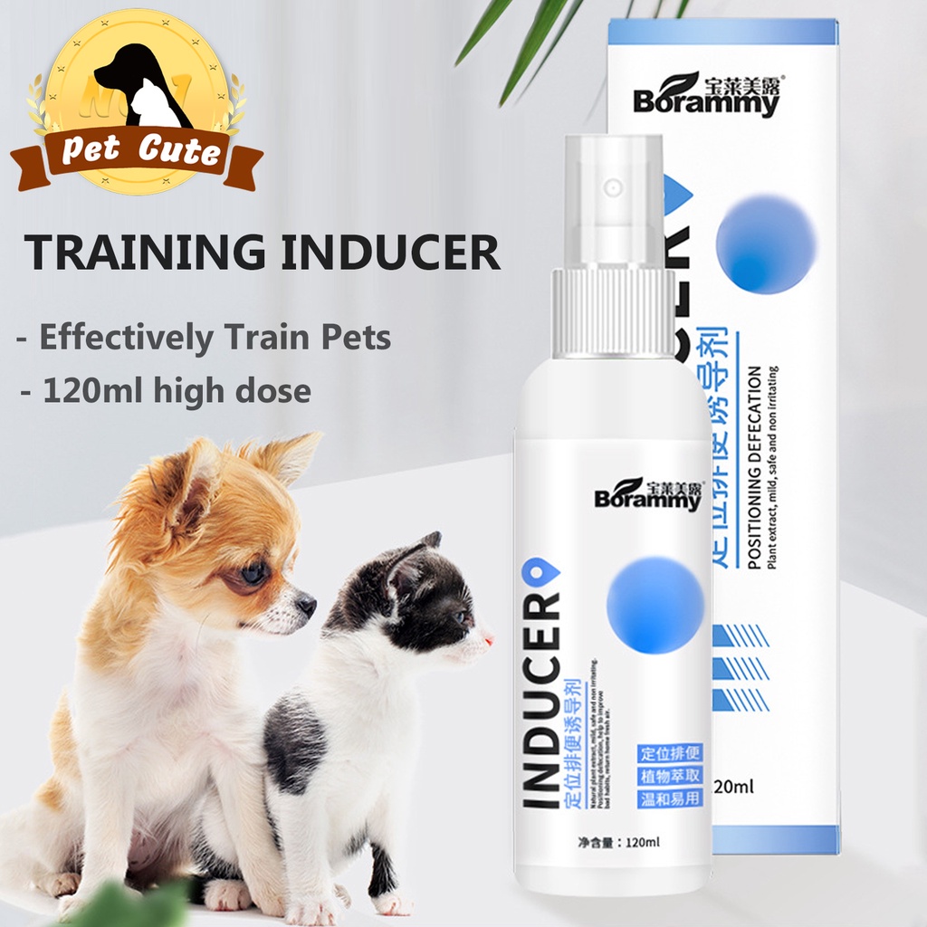 Potty Spray Training 120ml Dog Cat Pet Defecation inducer Dog Pee ...