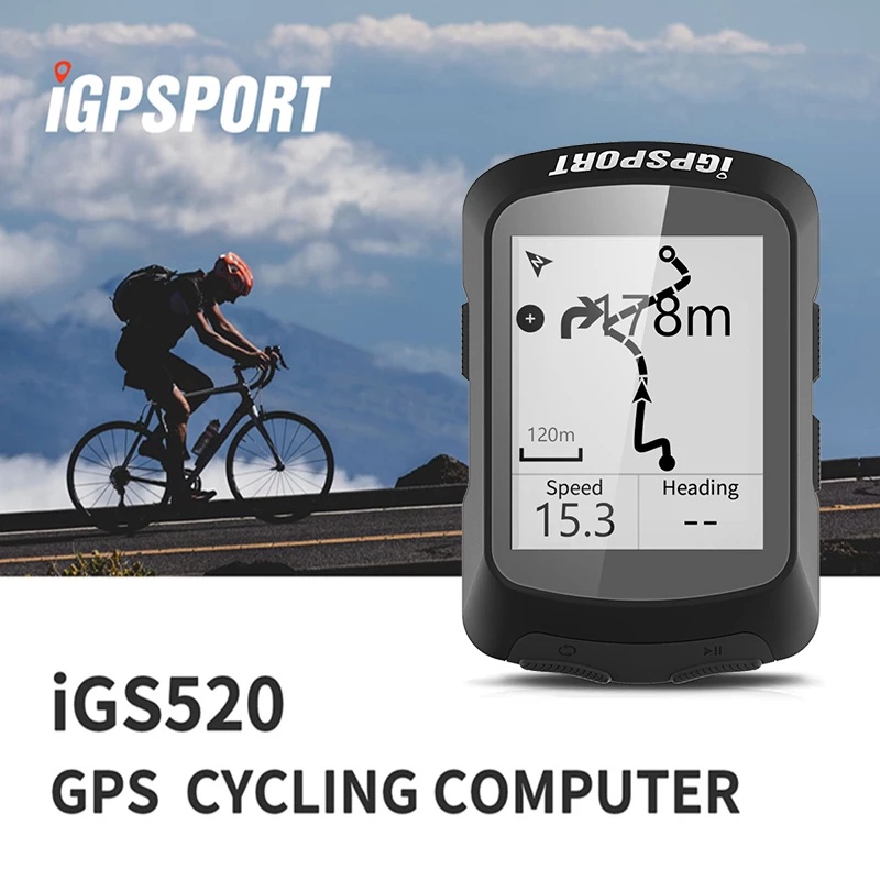 Igpsport Igs520 Bicycle Computer Waterproof Ipx7 Ant + Wireless Bike ...