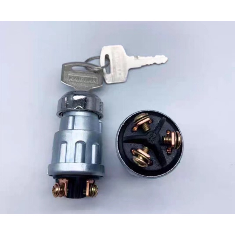 3 -Position Ignition Starter Switch Key Assy For Car Generator | Shopee ...