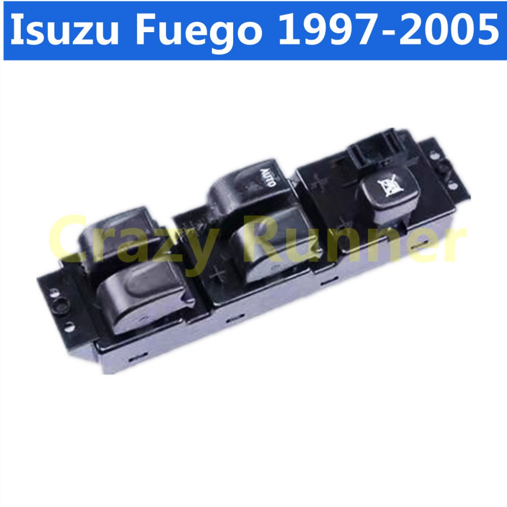 1PCS 10PINS Front Left Driver Side Master Electric Window Switch Isuzu ...