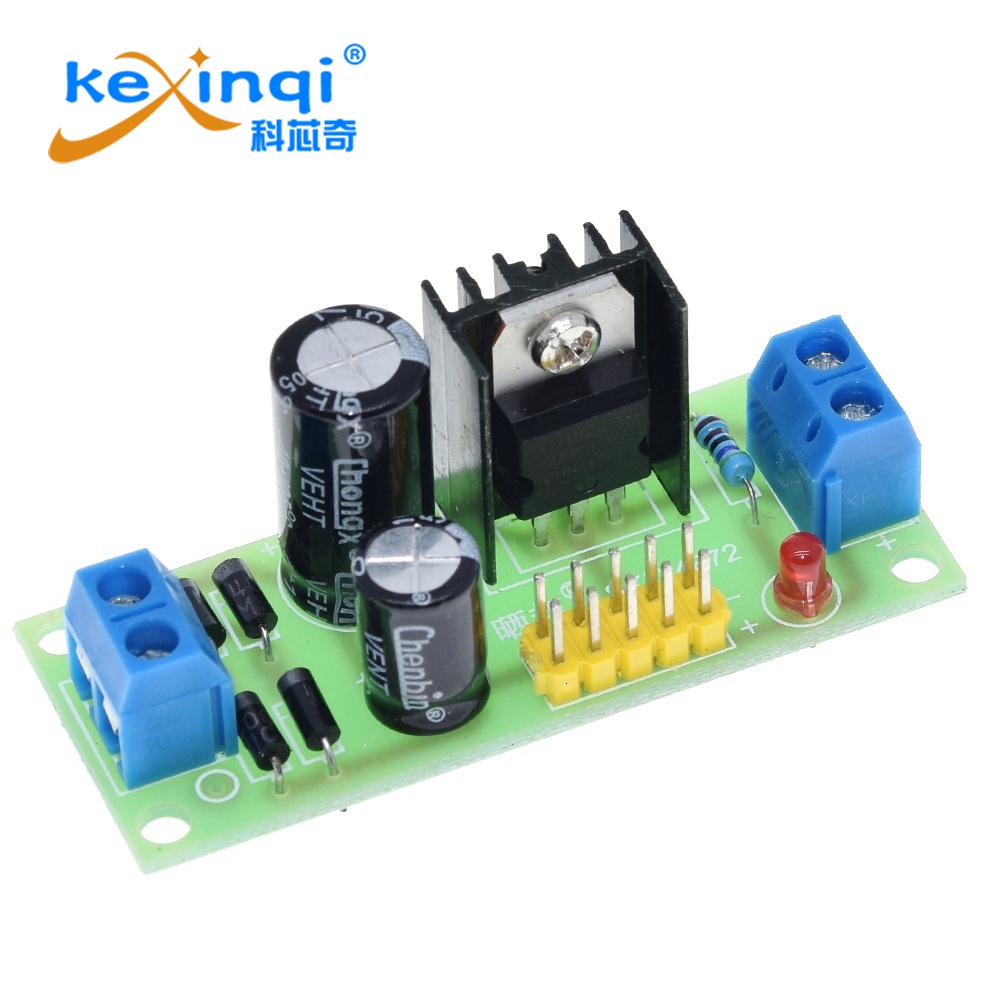 L7805 LM7805 Step Down Converter Board 7.5V-20V To 5V Regulator Buck ...