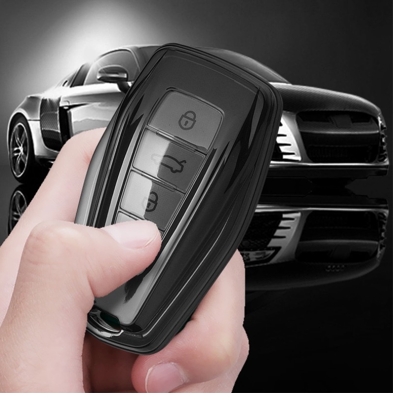 TPU Car Remote Key Case Cover Holder Shell For Proton X50 Geely Emgrand ...