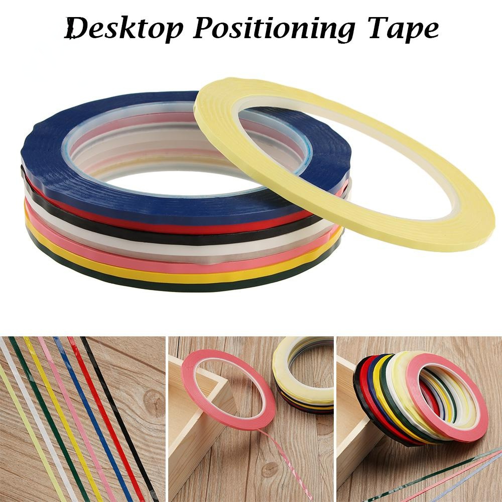 66Meters/roll Desktop Positioning Tape Adhesive Whiteboard Warning Line ...