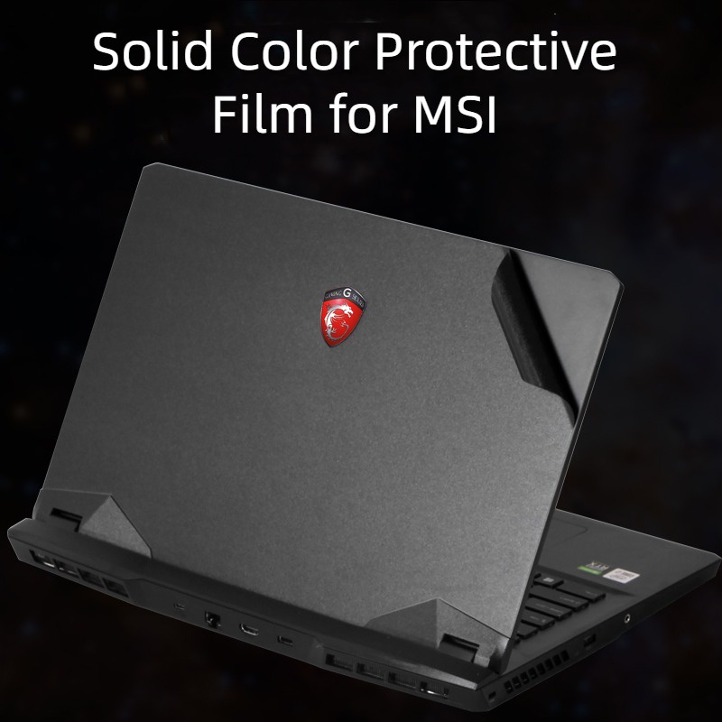 Protective Film for MSI GF66 Computer Sticker GP66 Solid Color Skin ...