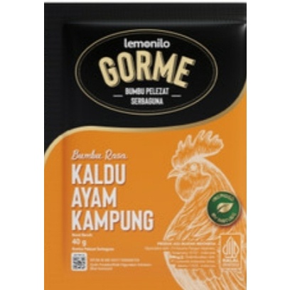 Lemonilo Gorme Delicious Seasoning Flavor Of Kampung Chicken Broth 40g ...