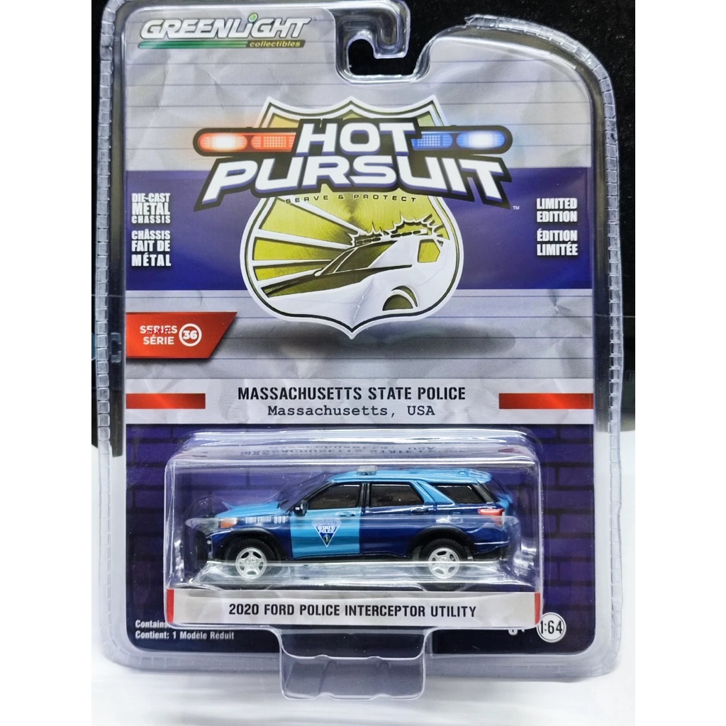 GreenLight 1/64 Alloy Model 2020 Ford Explorer Grand Exploration Police ...