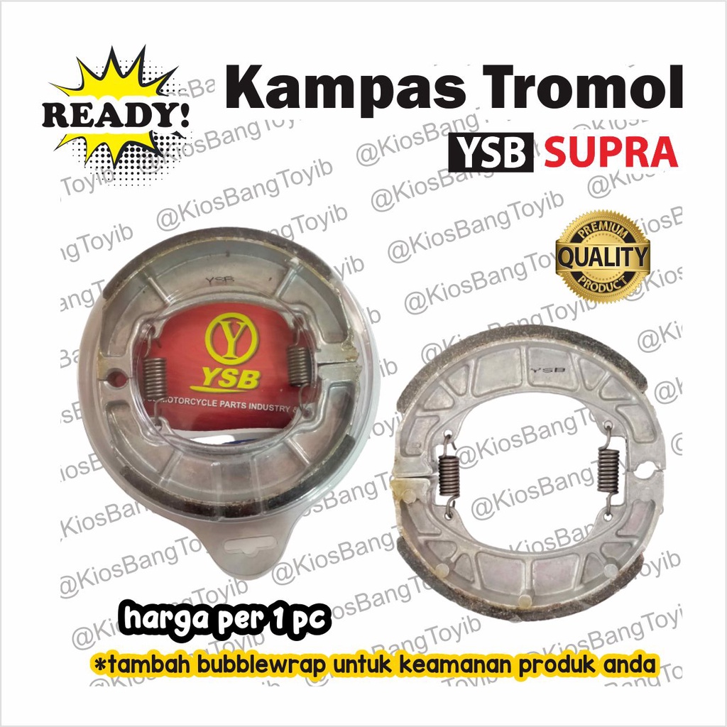 Rear Brake Drum Pad for Honda SUPRA GRAND KARISMA REVO ABS (YSB ...