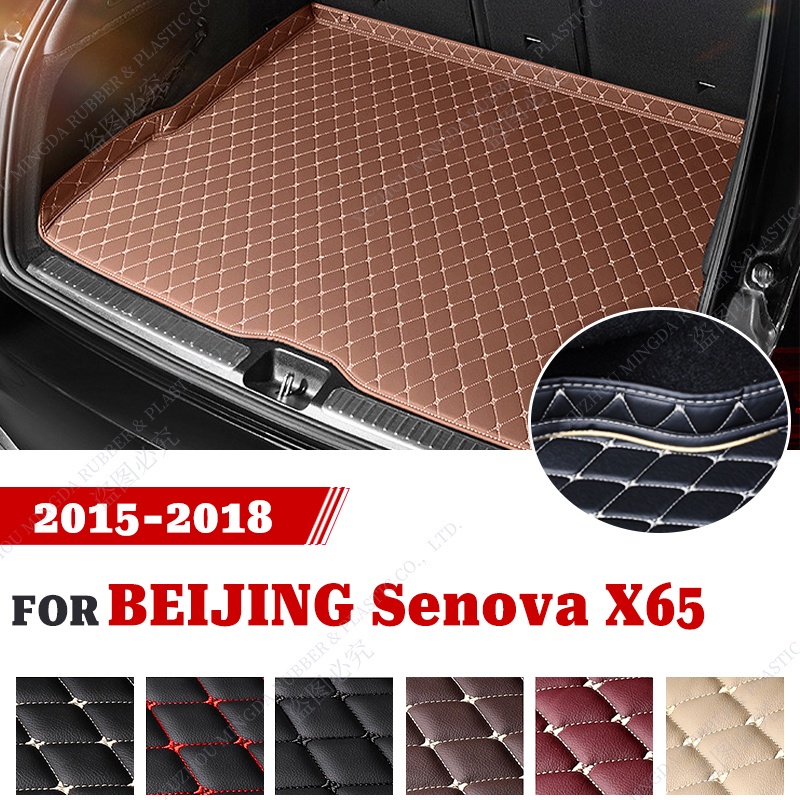 Car Trunk Mat For Beijing Senova X65 2015 2016 2017 2018 Custom Car ...