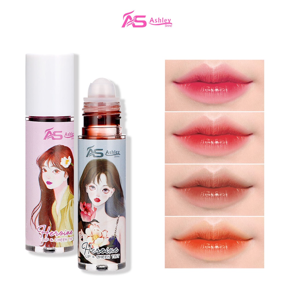 Ashley Shine Waterproof Original Liptint 24 Hours Make up Lip & Cheek ...