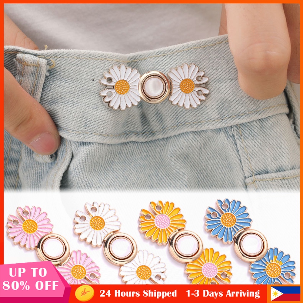 Fashion Daisy Flower Snap Buckle Sewing Vintage Cheongsam Shawl ...