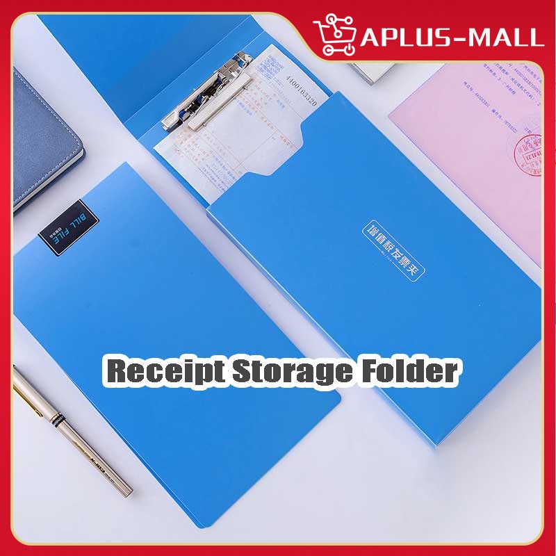 Invoice Receipt Storage Folder Bill Holder Check Folder For Finance ...