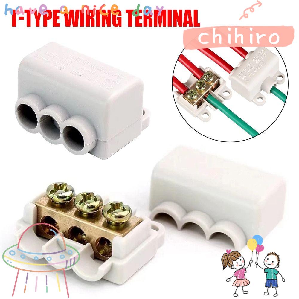 CHIHIRO1 T-type Wiring Terminal Electrical General Connector Terminal ...