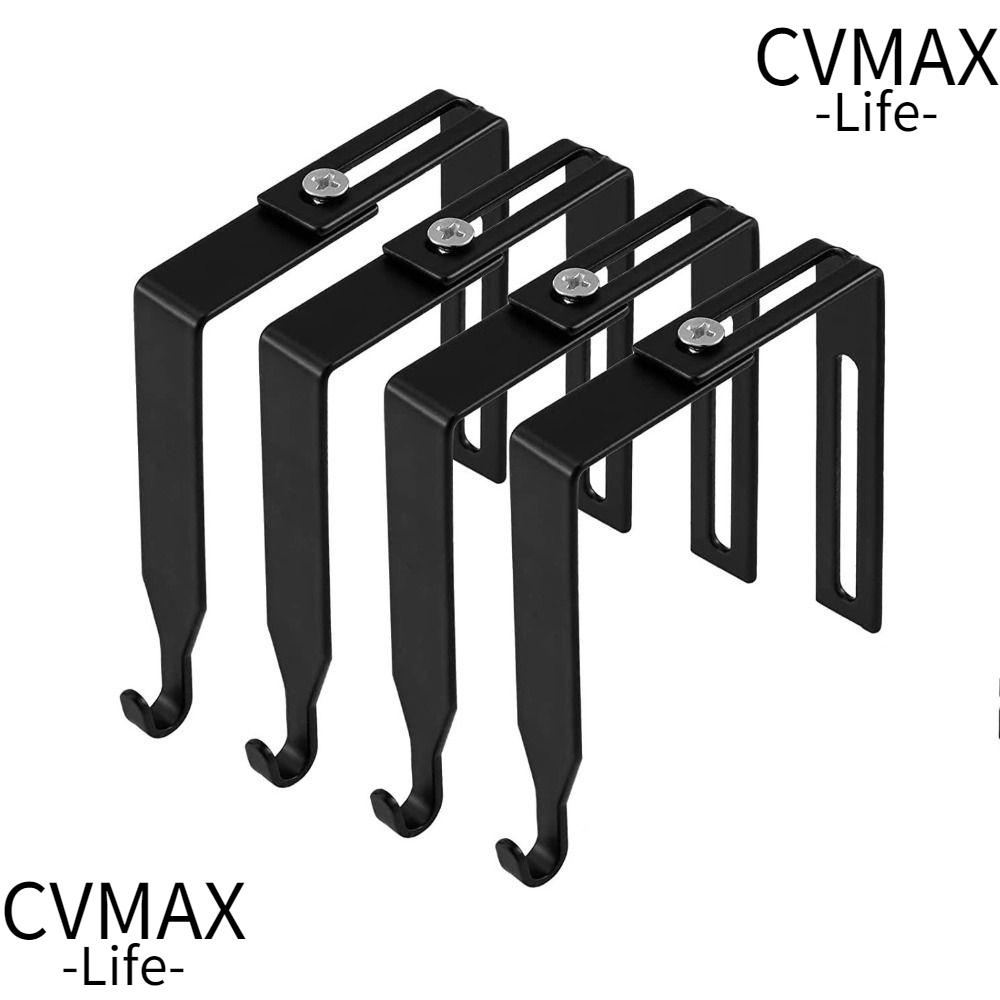 CMAX Door Mirror Hanger, Black Metal Adjustable Cubicle Hangers, Office ...