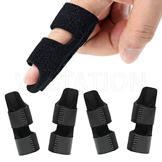 Adjustable Finger Corrector Splint Pain Relief Finger Brace Support ...