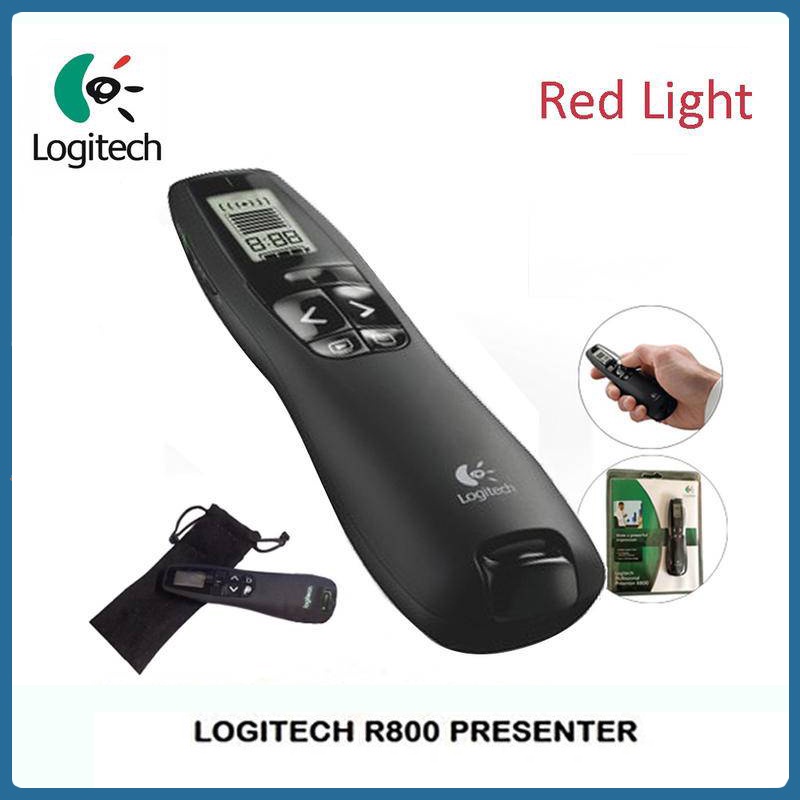 Logitech R800 Wireless Presenter - Red Light Laser Pointer for ...