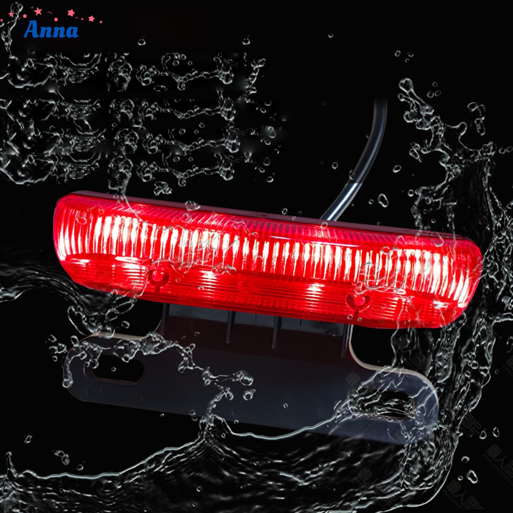 36-48V Ebike Rear Brake Light Tail Light Safe Warn Lamp For Electric ...