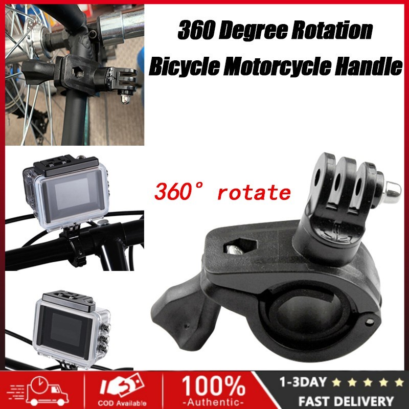 360 Degree Rotation Bike Bicycle Motorcycle Handlebar Handle Bar Mount ...