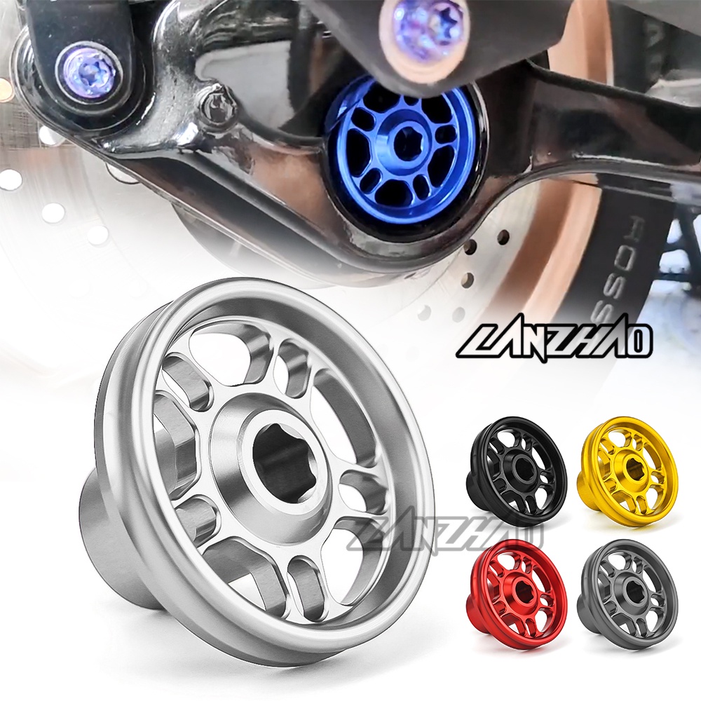 For YAMAHA XMAX 300 v1 v2 2017-2024 Frame Plug Swing Arm Cover Rear Nut ...