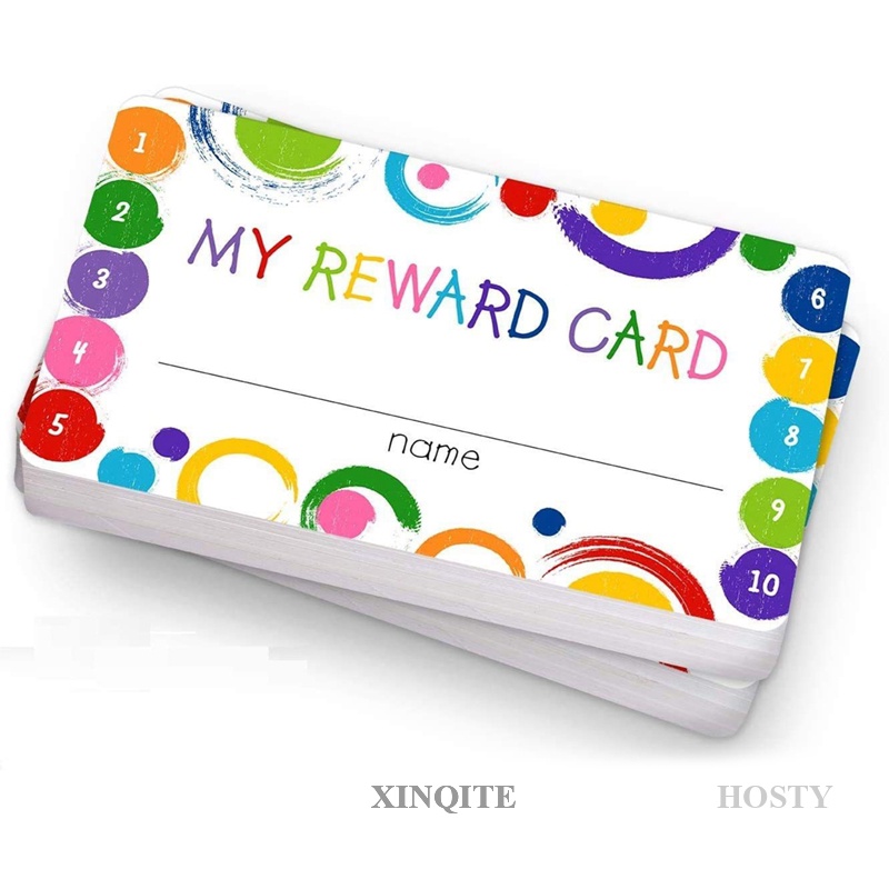 XINQITE 50pcs Children's Toy Cards Reward Incentive Card For Kids ...