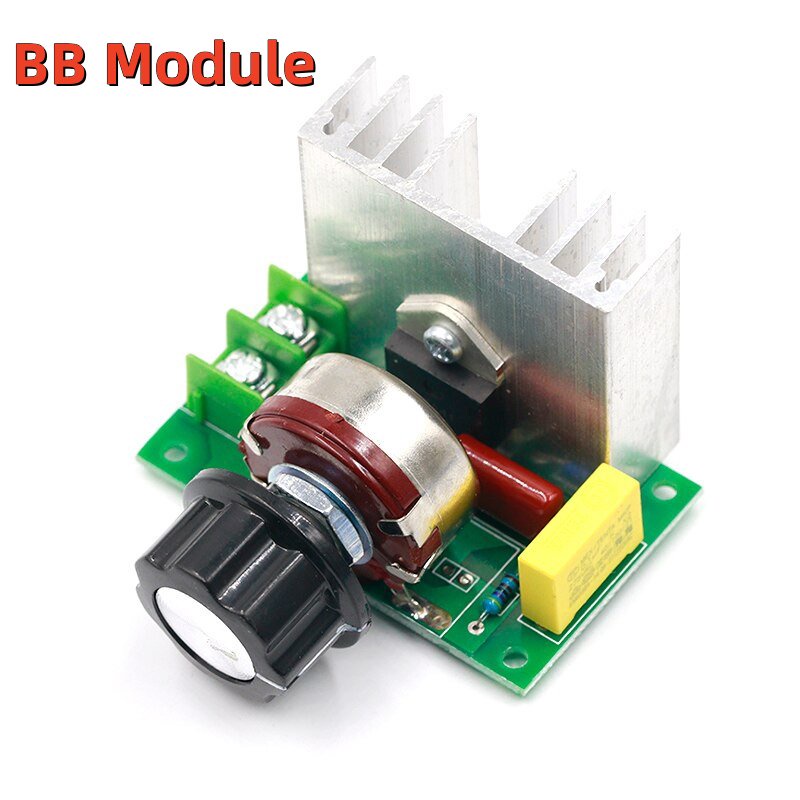 4000W SCR Electronic Voltage Regulator Speed Controller Control Board ...