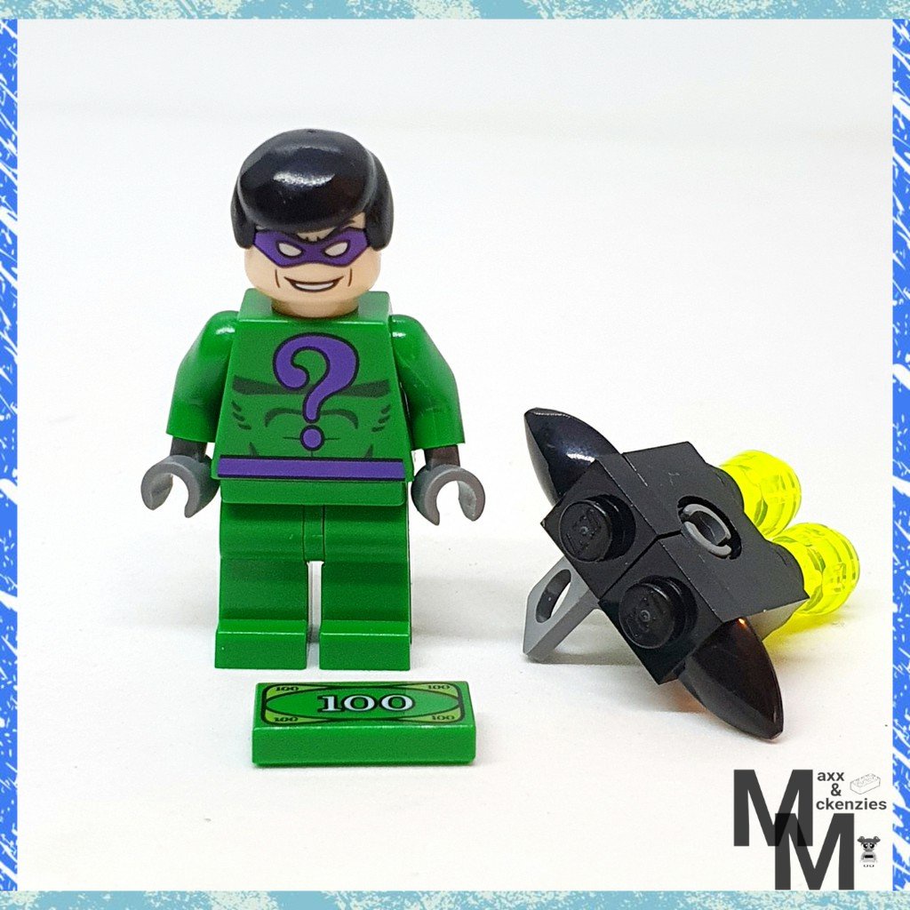 The Riddler with Complete Jet Pack LEGO Super Heroes Batman Minifigure ...