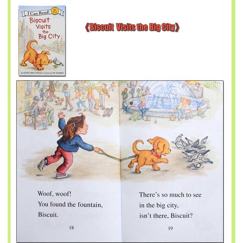 22Books/Set I Can Read Biscuit English Picture Books for Kids Children ...