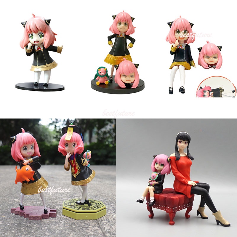 Anime Spy X Family Cute Anya Action Figure Model Decoration Cute Doll ...