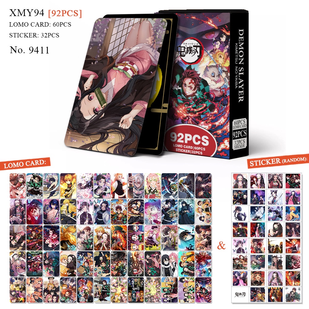 92pcs/box ONE PIECE HARUTO SPY FAMILY Stickers Photocards Tokyo ...