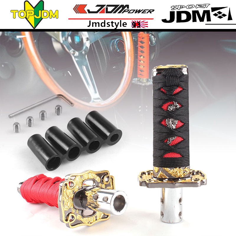 Universal 100/150MM JDM Katana Samurai Sword Shift Knob Shifter With ...