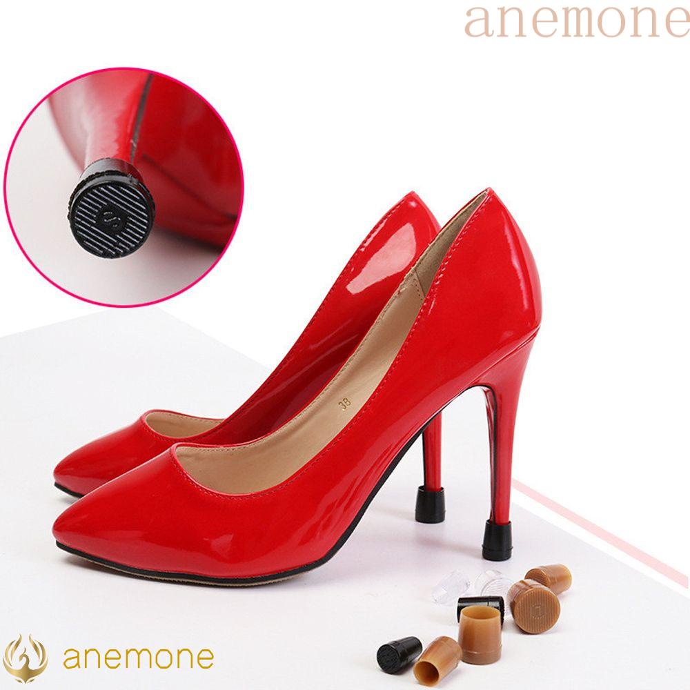 ANEMONE High Heel Protectors Soft Non-slip Heel Stoppers Round High Heel Covers | Shopee Philippines