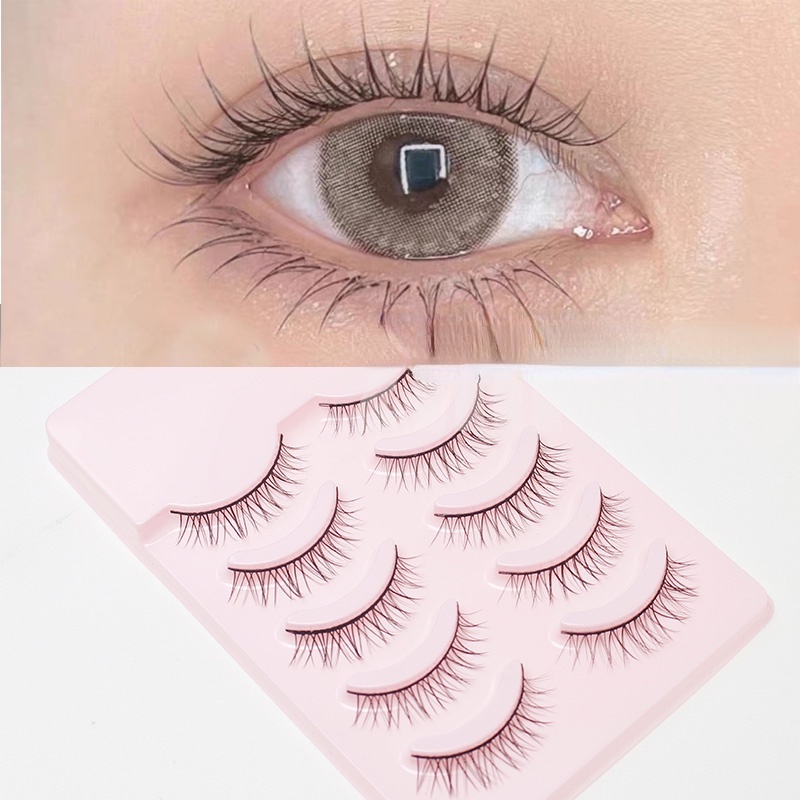 Ready Stock 5pairs 3D Fairy Princess Comics Eyelashes Lashs Natural ...