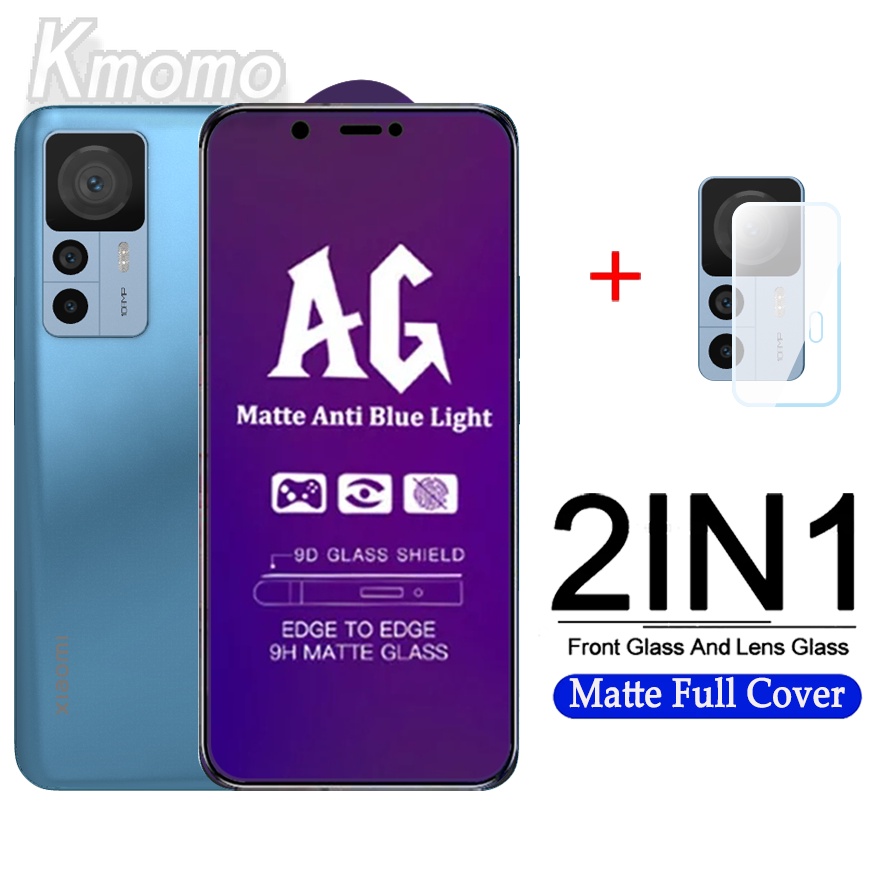 Full Cover Matte Tempered Glass Eye Protection Screen Protector Film Xiaomi 11 Lite 5G NE Mi 12 ...