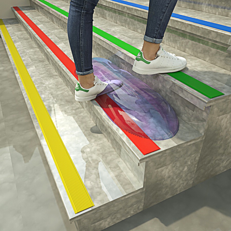 Kindergarten Stair Antislip Strip Indoor Outdoor Self-Adhesive Safety ...