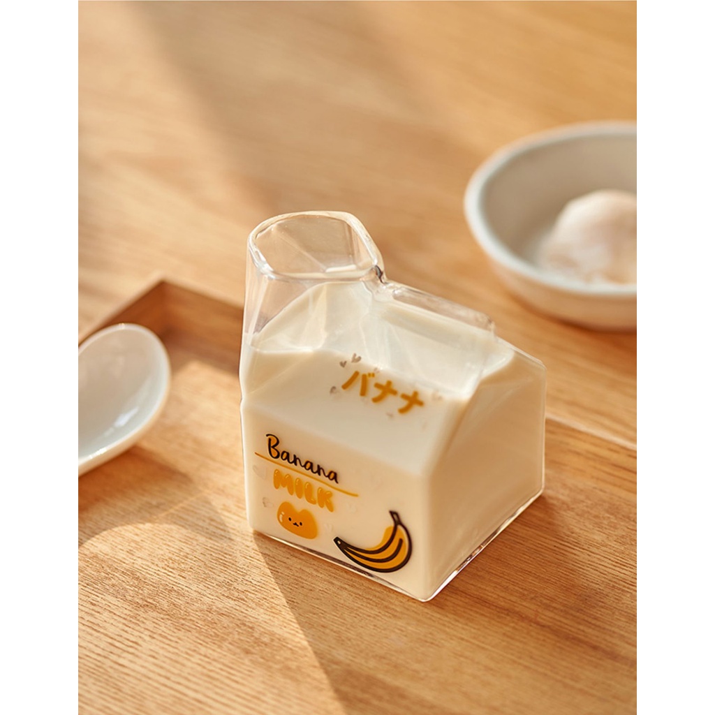 Livingplus Milk Carton Design Korean Milk Container | Shopee Philippines