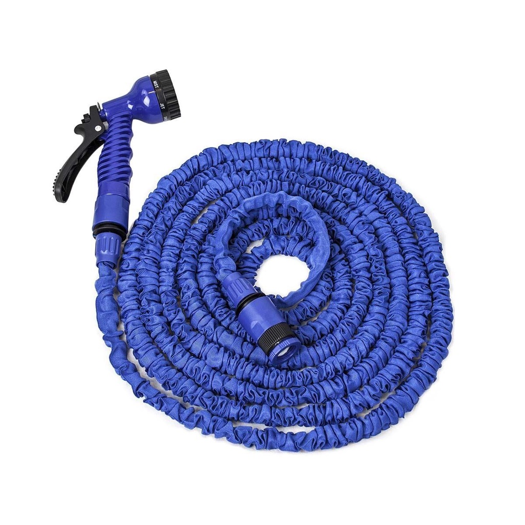 Spray Gun Expandable Magic Hose Flexible Water Pipe Garden Stretchable Hose (Random Color ...
