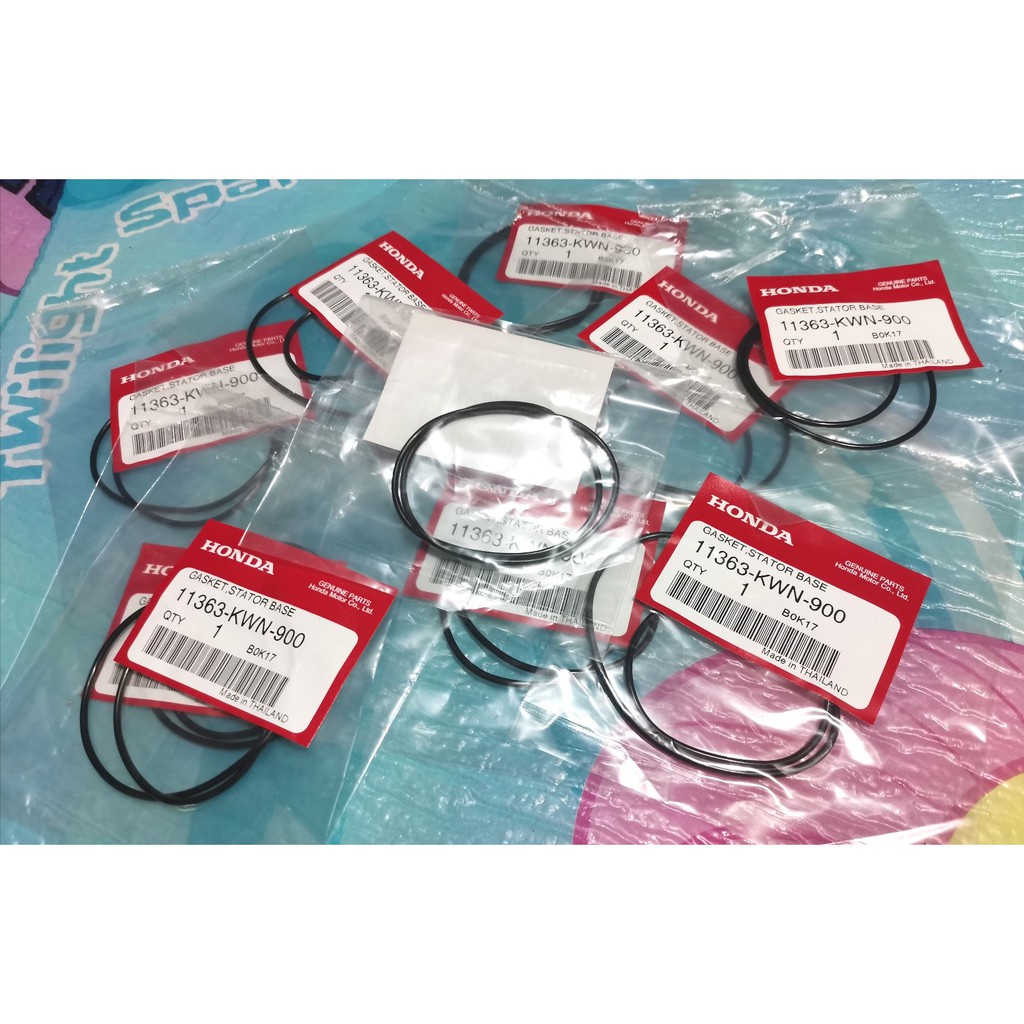 (UB) Genuine Honda Stator Base Gasket - Honda Click 125cc 150cc V1 V2 ...