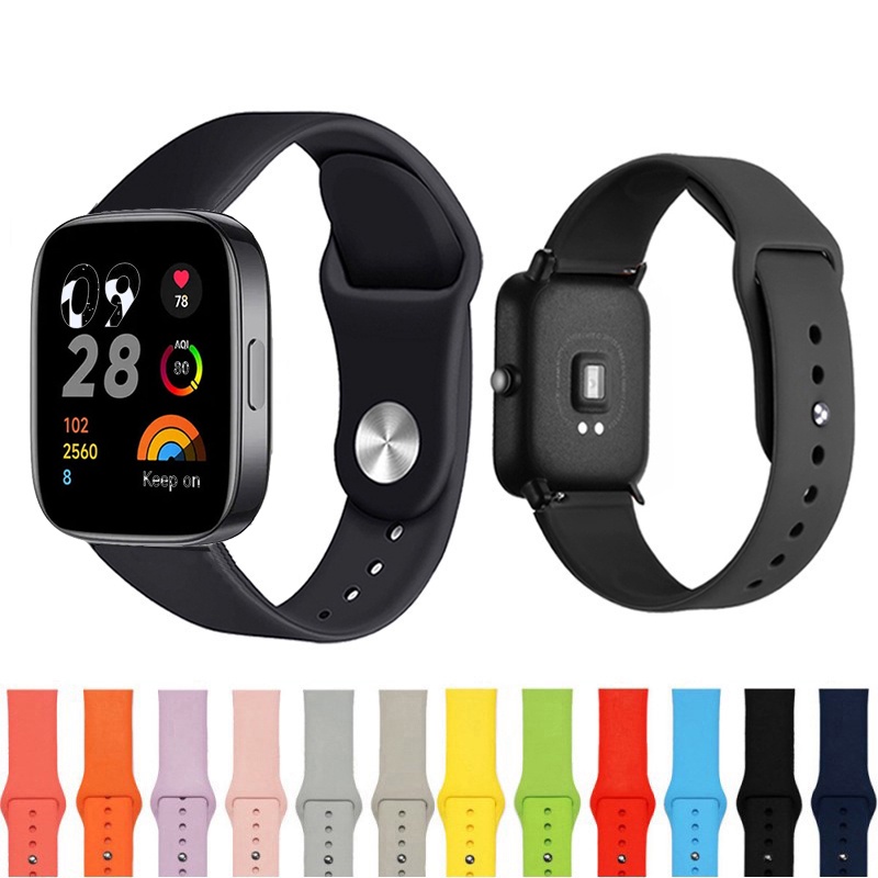 Xiaomi Redmi Watch 3 Lite Active Smart Watch Band Soft Silicone Band Replacement Strap | Shopee ...
