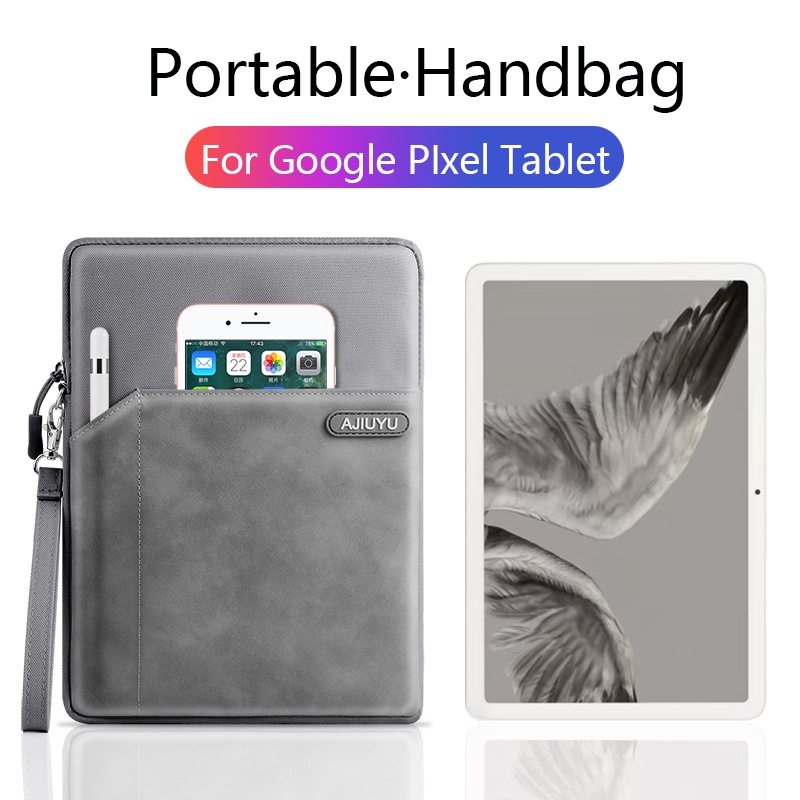 Universal Soft Liner Sleeve Pouch Zipper Tablet Bag for Google Pixel ...