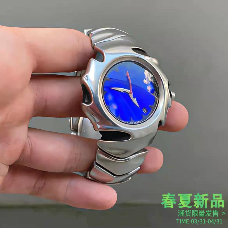 Y2k Alien Original Blade Non-oakley Mechanical Watch Men's Fashion ...