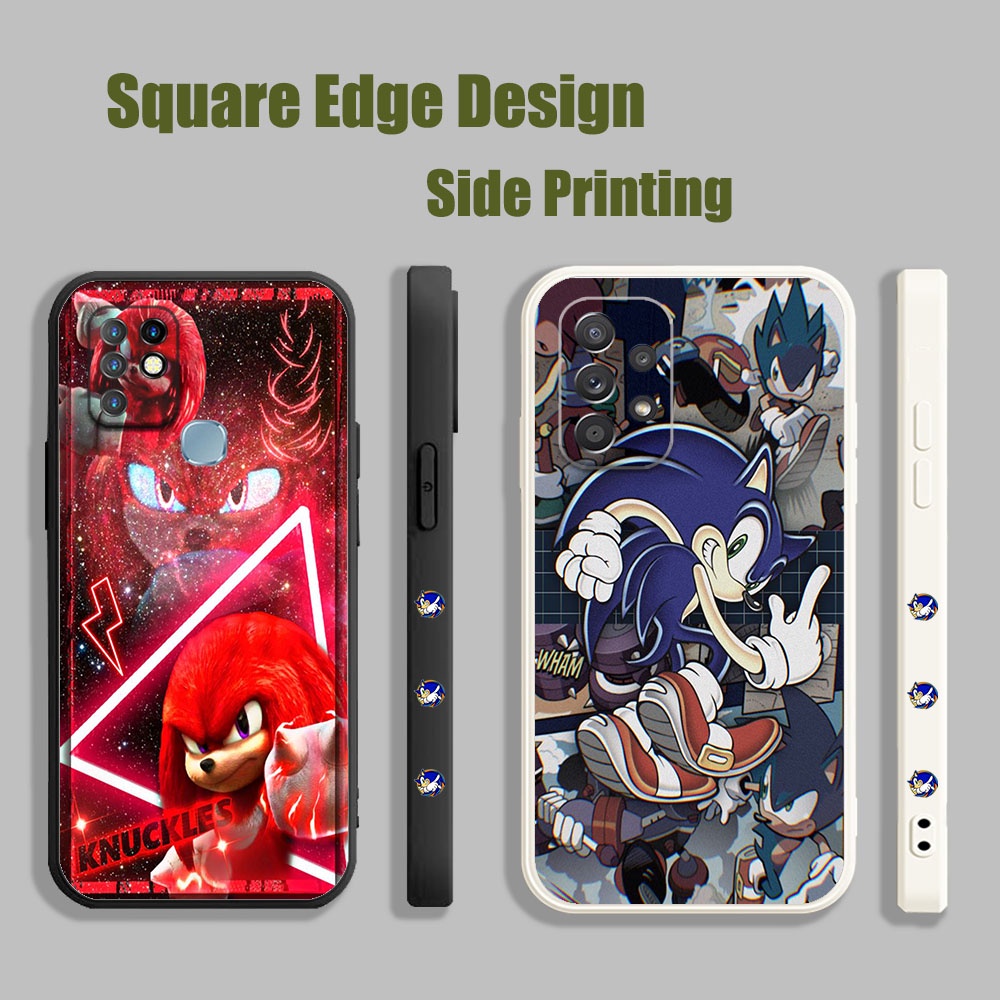 Casing For Samsung M01S A03 A13 A23 M02S A33 Sonic The Hedgehog Red ...